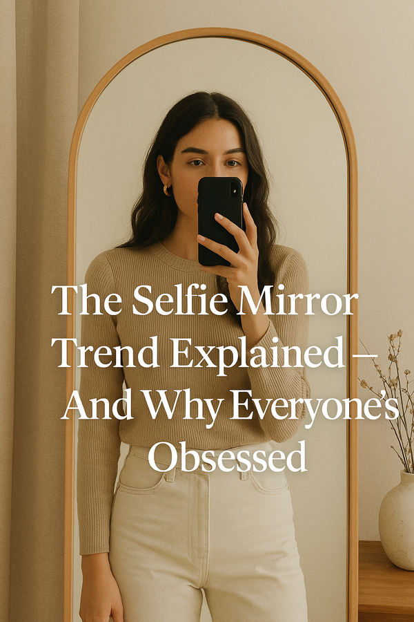 The Selfie Mirror Trend Explained — And Why Everyone’s Obsessed ...
