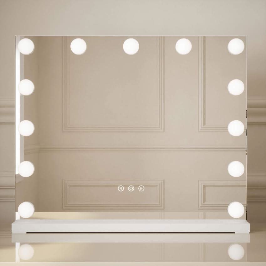 Margot Hollywood Mirror 50 × 42 cm | Affordable LED Vanity Mirror ...
