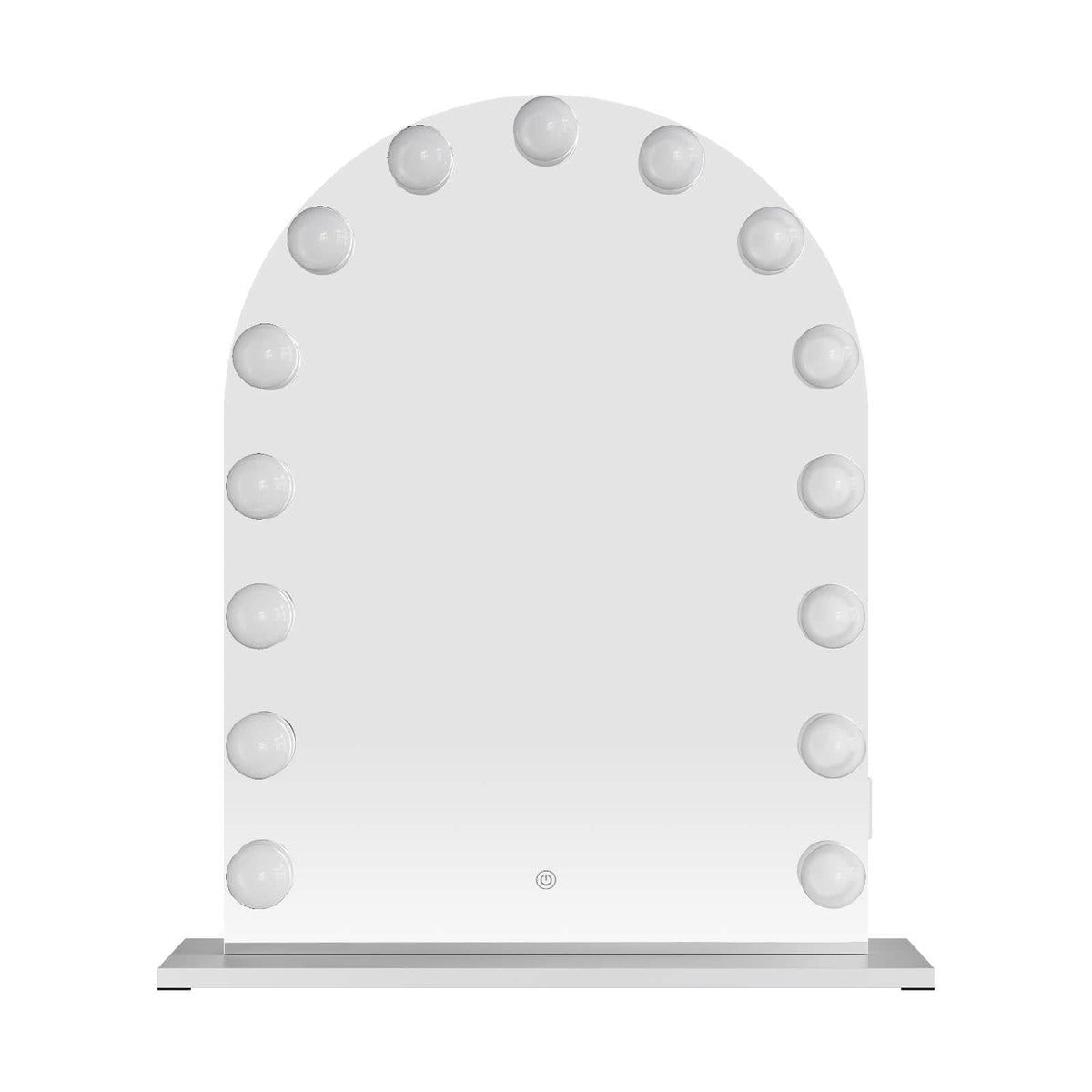 Charlize Arch Hollywood Mirror Table Top | Arched Vanity Mirror with ...