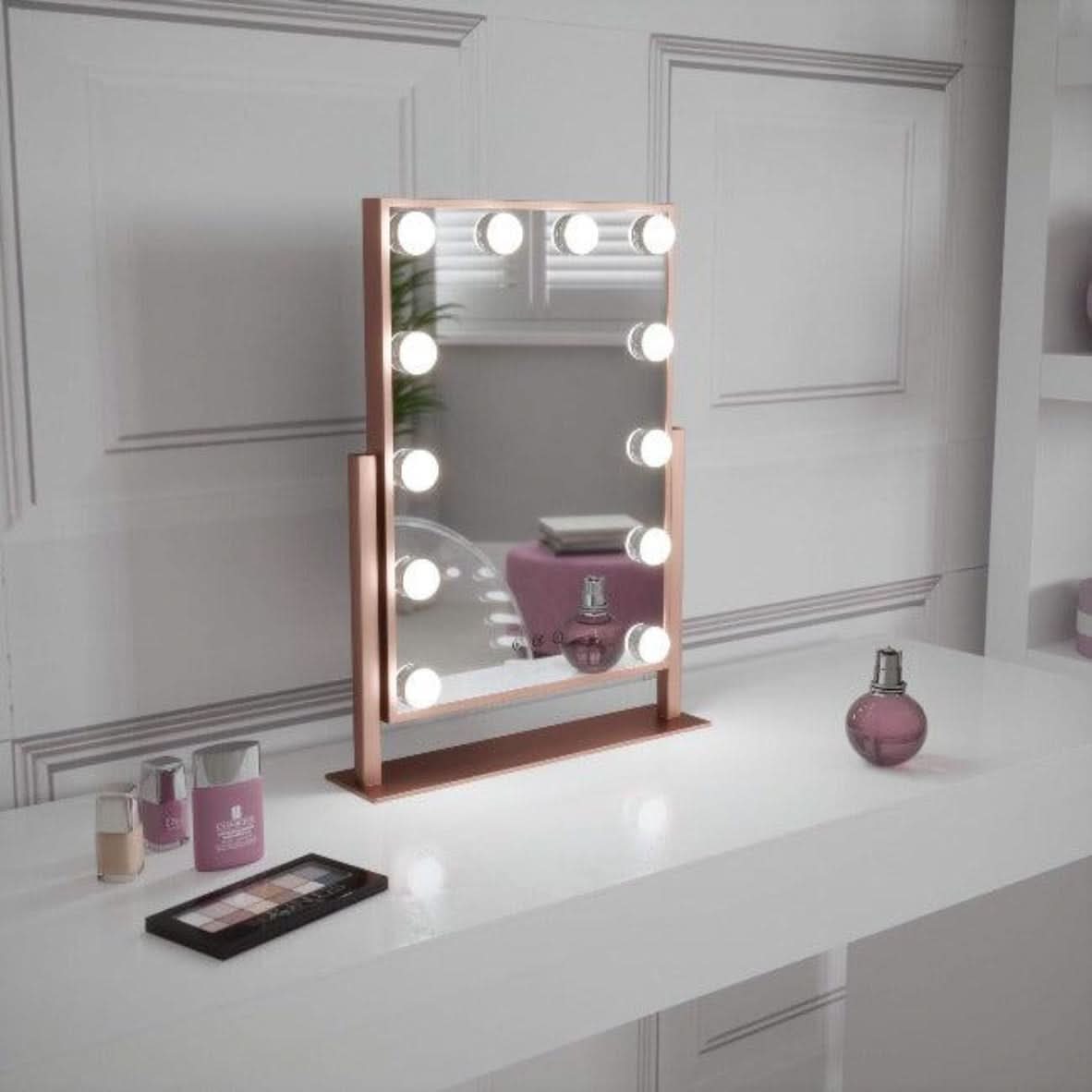 Dressing Table Mirror with Lights You'll Love - Free Delivery ...